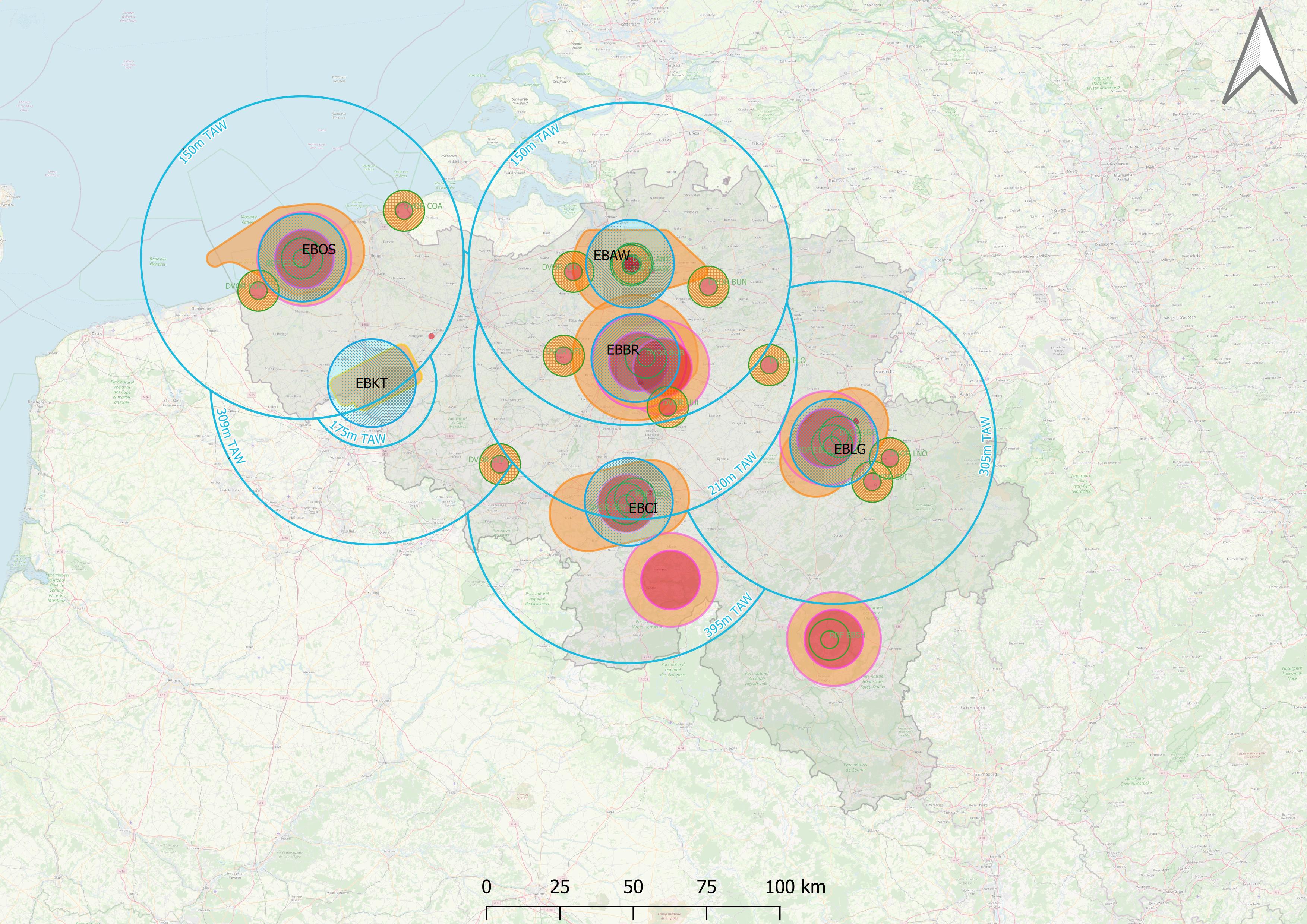 Wind Turbine Consultation Map | skeyes